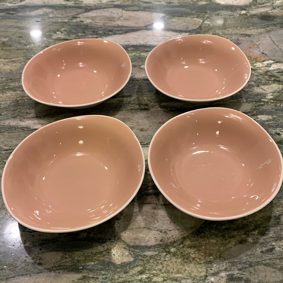 Harker Pottery Company | Dining | Vintage Set Of 4 Elliptical ...